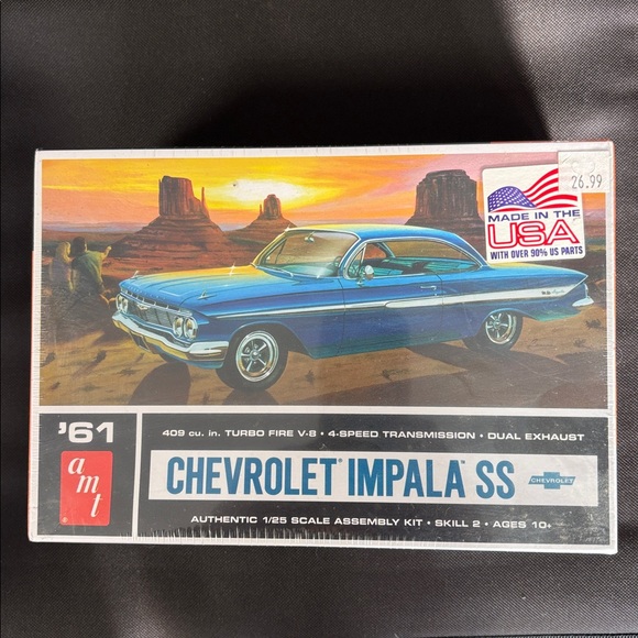 Amt | Toys | 6 Impala Ss Amt 125th Scale Model Kit Sealed | Poshmark